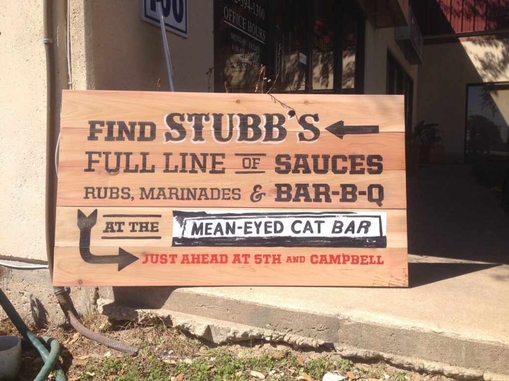 Hand Painted Commercial Signage & Sandblasted Sign Makers in Austin ...