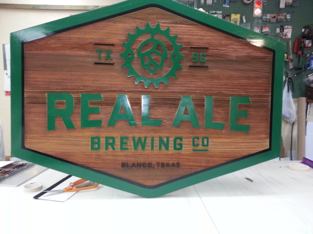 Custom Sandblasted Signs in Austin TX | Bill Bailey's Signs